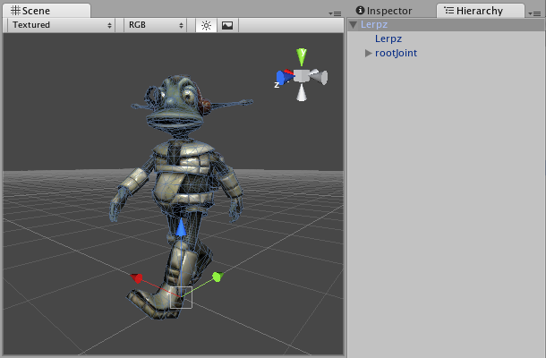 Unity Manual How Do I Fix The Rotation Of An Imported Model 