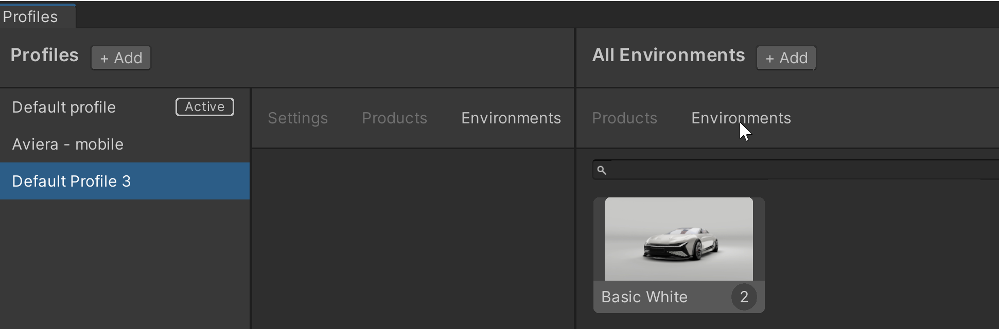 Optimizing your configurator for different platforms | Unity Forma | 1.0.3