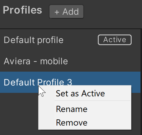 Optimizing your configurator for different platforms | Unity Forma | 1.0.3