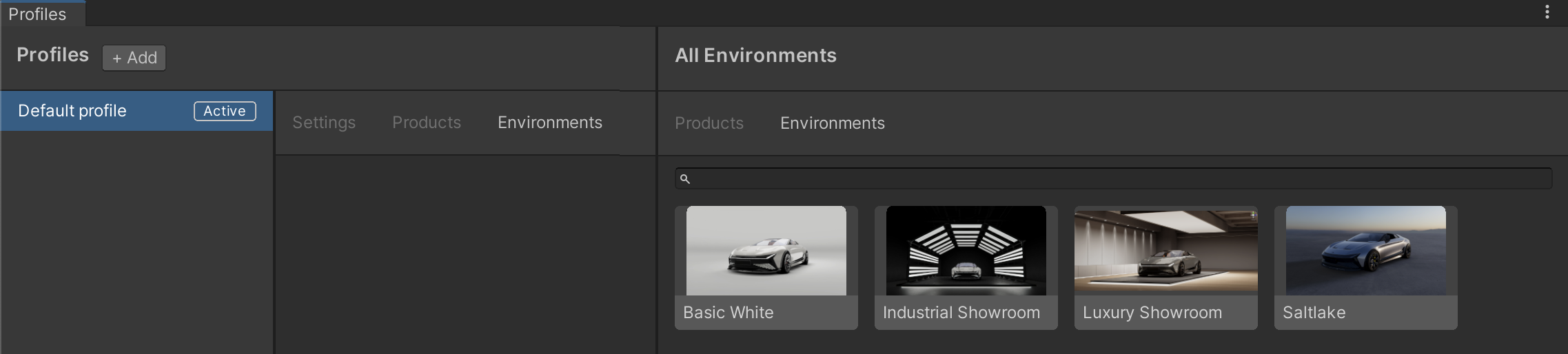 Optimizing your configurator for different platforms | Unity Forma | 1.0.3