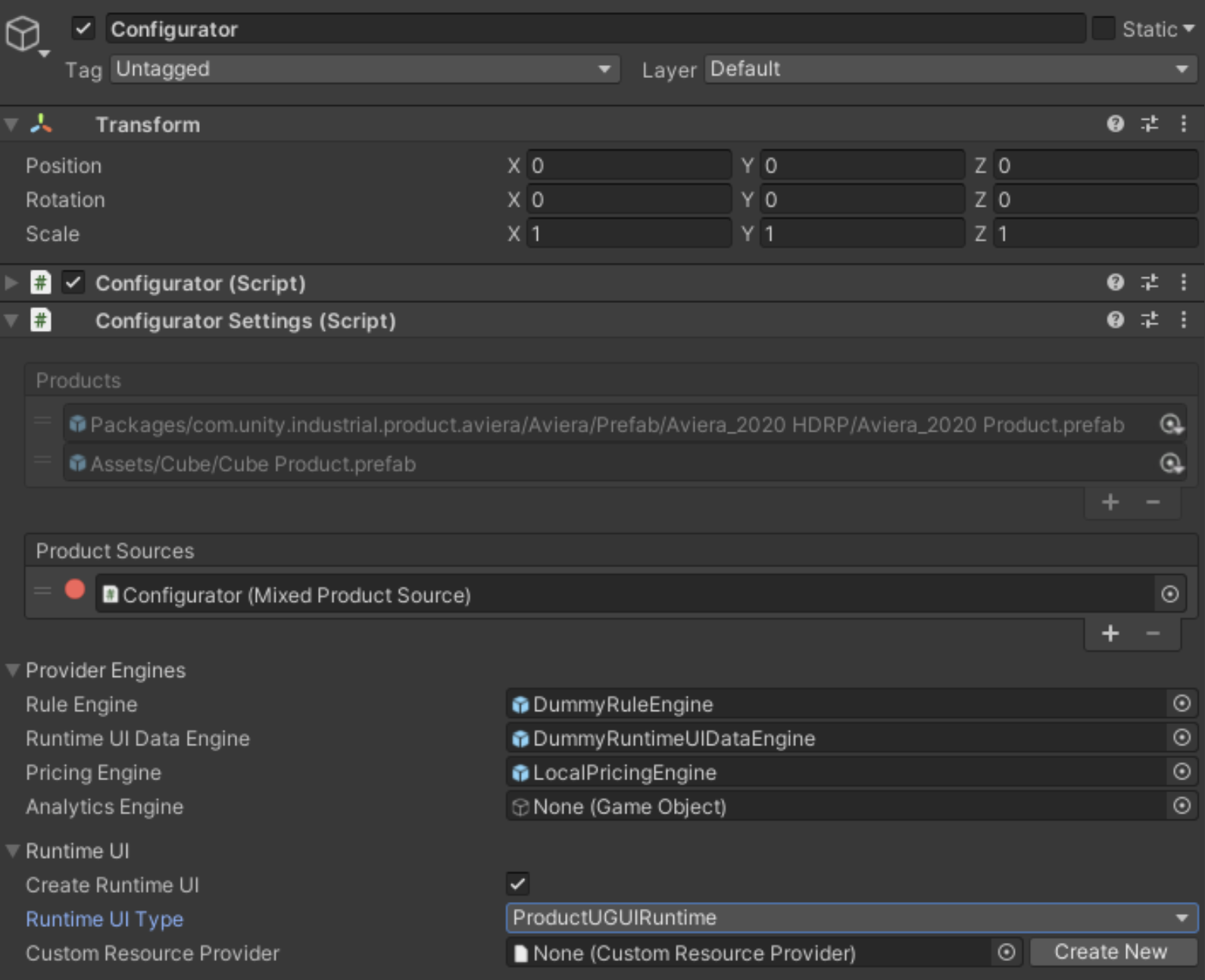 Standard Mobile UI | Unity Forma | 4.0.2
