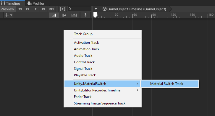 Material Switch User Documentation | Material Switch | 0.6.7-preview