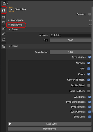 Installation | MeshSync DCC Plugins | 0.8.1-preview