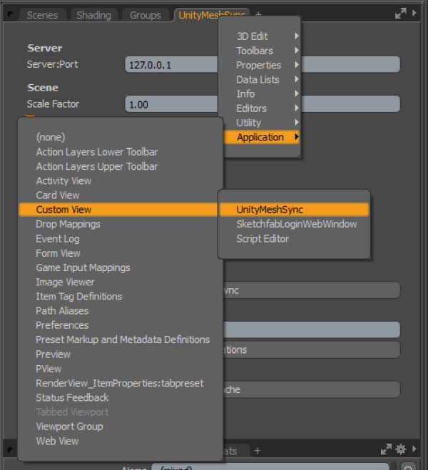 Installation | MeshSync DCC Plugins | 0.8.1-preview