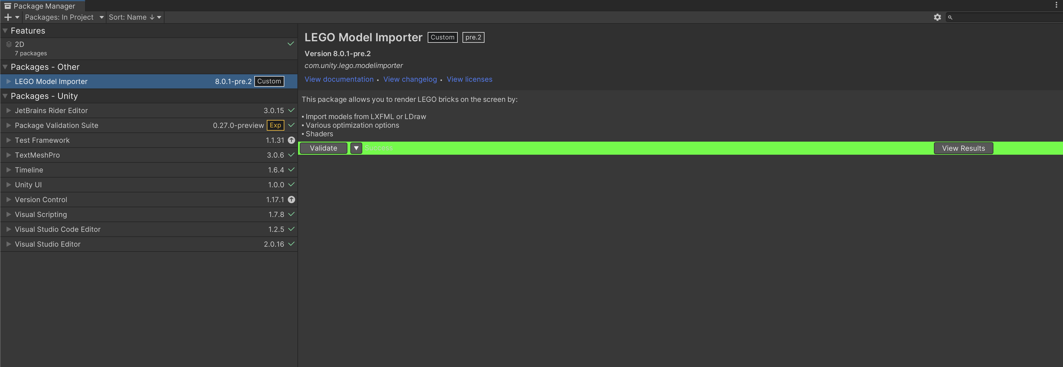 Package Validation Suite Package Validation Suite 0340 Preview 6248