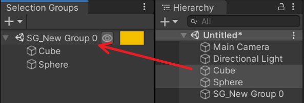 Selection Groups Overview | Selection Groups | 0.9.3-preview