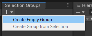 Selection Groups Overview | Selection Groups | 0.9.3-preview