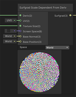 Surfgrad Scale Dependent From Deriv | Surface Gradient Bump Mapping | 0.2.1