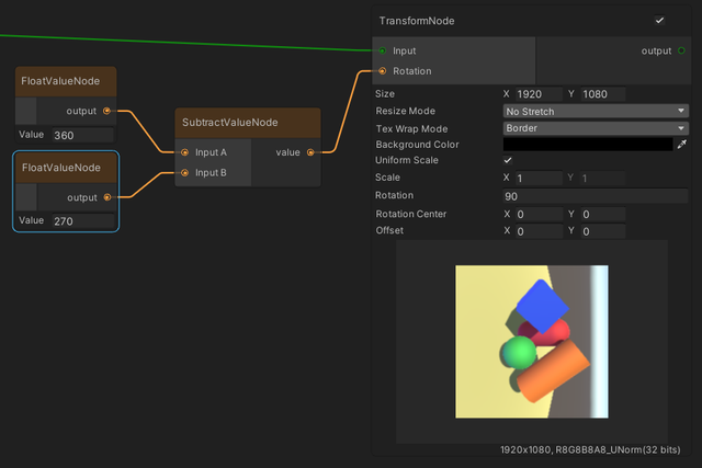Visual Compositor Nodes | Visual Compositor | 0.19.1-preview