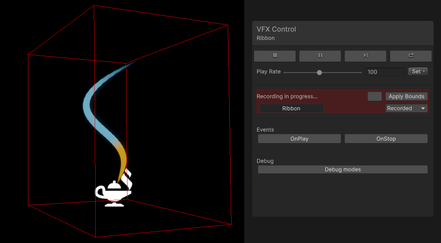 Visual Effect Bounds | Visual Effect Graph | 17.2.0