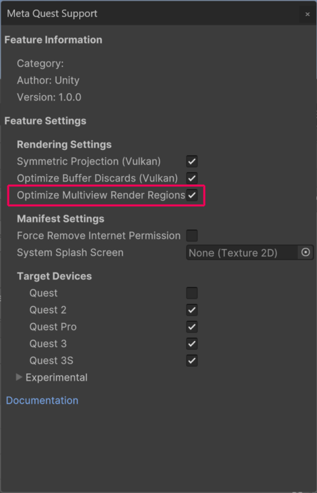 Multiview Render Regions | OpenXR Plugin | 1.14.3