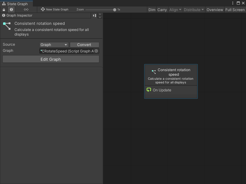 新しいステートを作成する | Visual Scripting | 1.8.0-pre.1